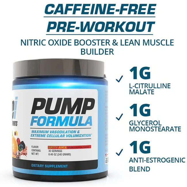 BPI PUMP FORMULA - Gym Nutrition BD
